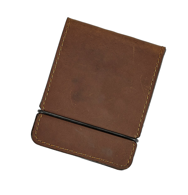 Cash Cover Wallet, Crazy Horse Leather – Winston Collection